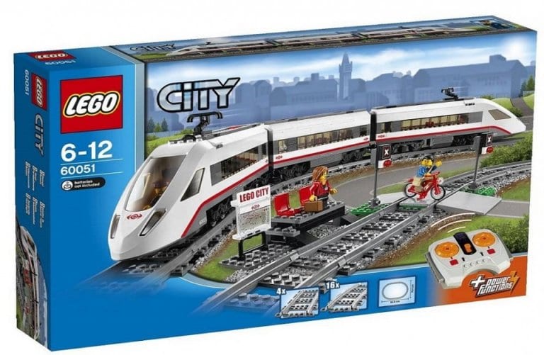¡MITAD PRECIO! LEGO City Tren de pasajeros de alta velocidad por solo ...