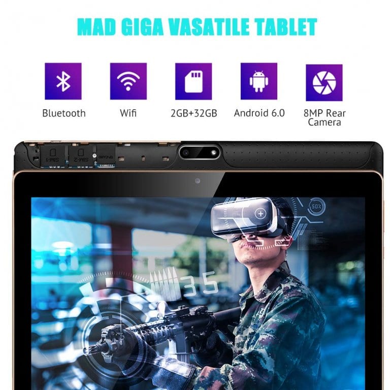¡OFERTA FLASH! Tablet MAD GIGA de 10" con 2GB RAM|32GB por 69€