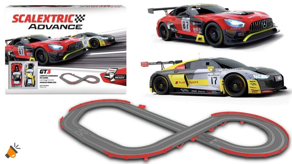 Scalextric Circuito Advance GT3 por SOLO 159,99€ ¡20% DTO.!