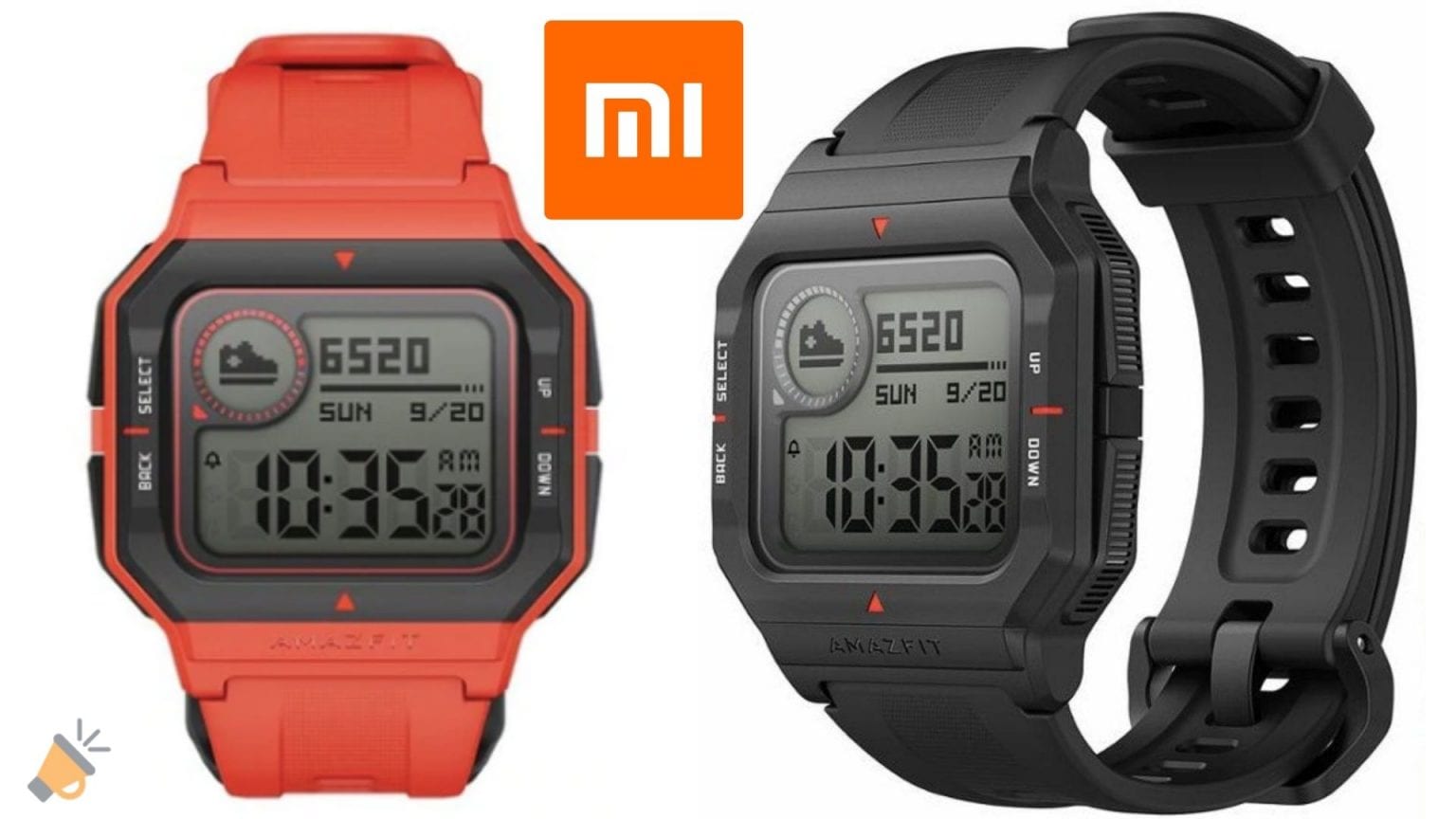 Amazfit Neo con 28 días autonomía y frecuencia cardíaca por 19€