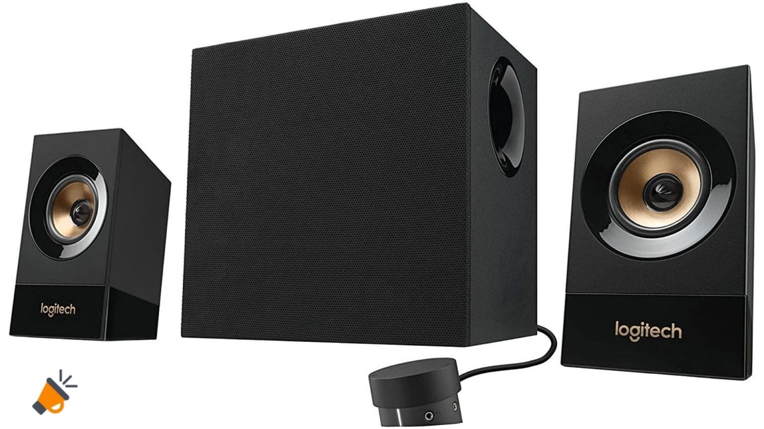 Sistema Altavoces Logitech Z533 con Subwoofer por 59,99€ (43% dto.)