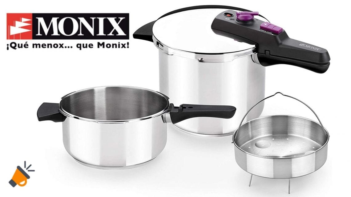 ¡MÍNIMO HISTÓRICO! Set de ollas Monix Tempo Duo por 57€