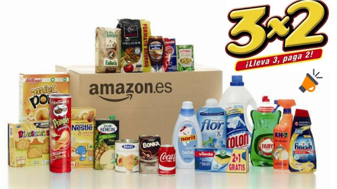 🤑 🛒PROMO 3x2 en productos del Supermercado de Amazon