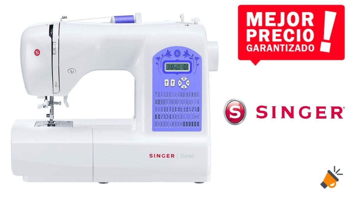 ¡SOLO HOY! Singer Starlet 6680 con 80 funciones y enhebrado automático ...