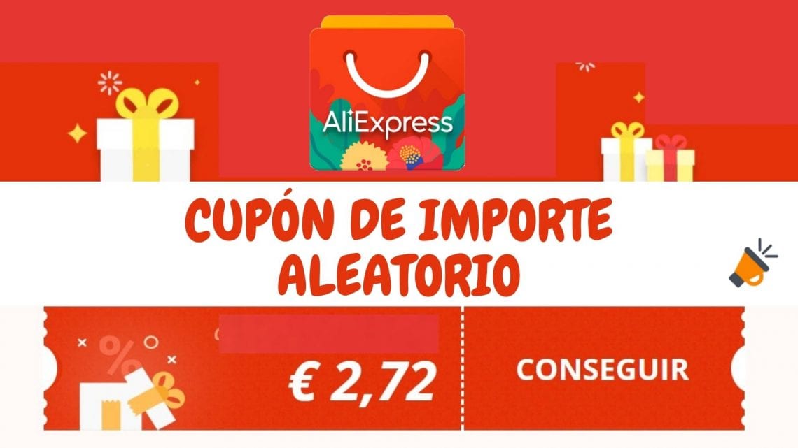 🤑💰 Nuevo cupón de importe aleatorio en la App Aliexpress
