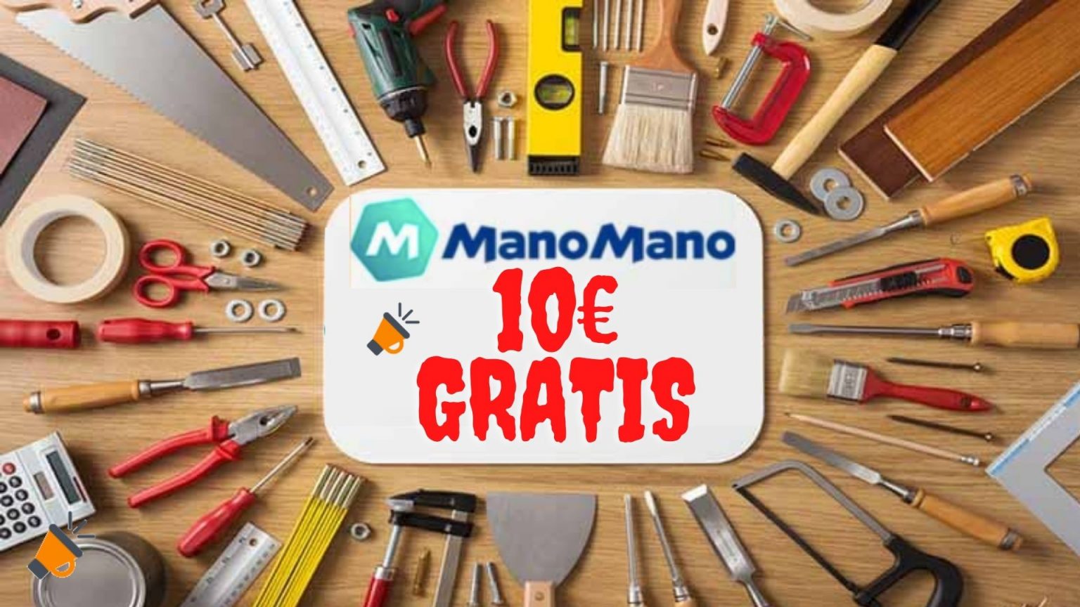 10€ GRATIS de descuento en pedidos de 100€ o más en TODA la web de Manomano