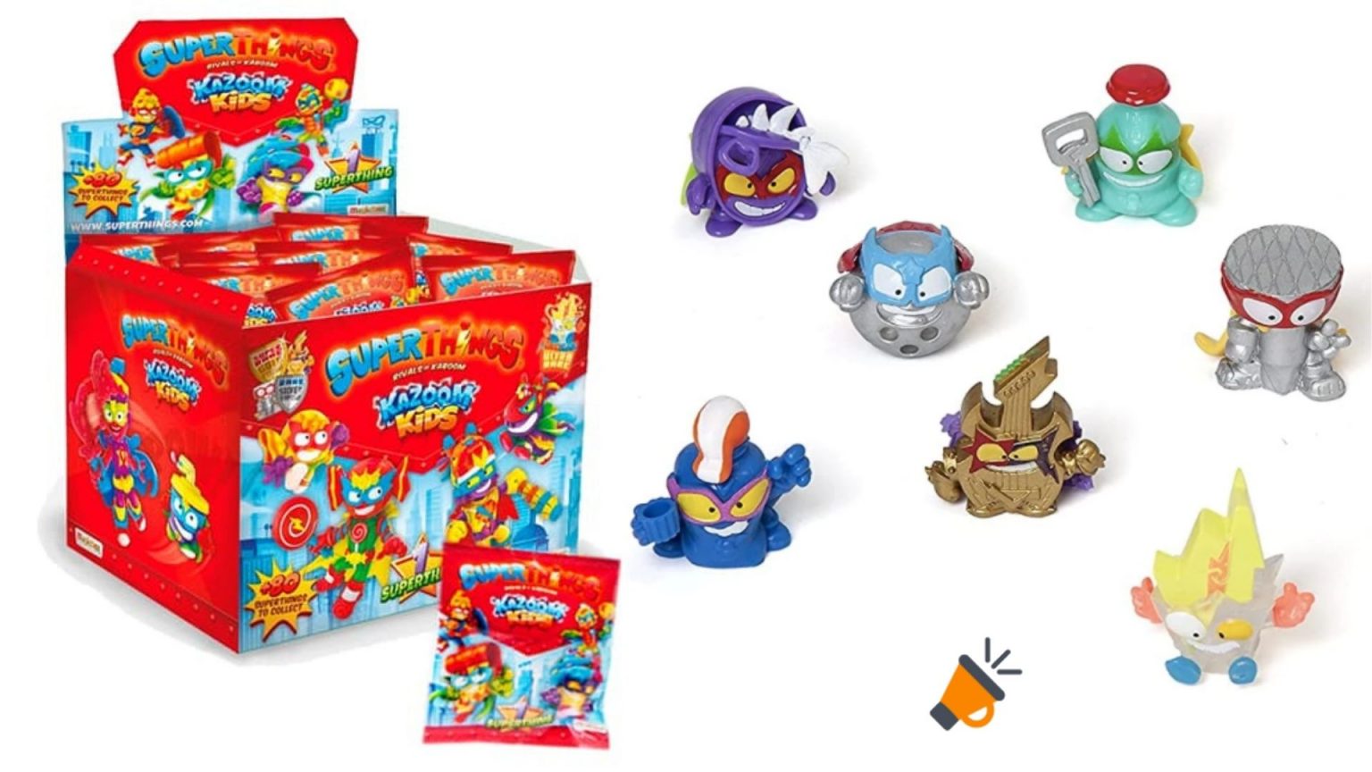 ¡LANZAMIENTO! Pack x50 sobres Superthings nueva Serie 8 por SOLO 29€