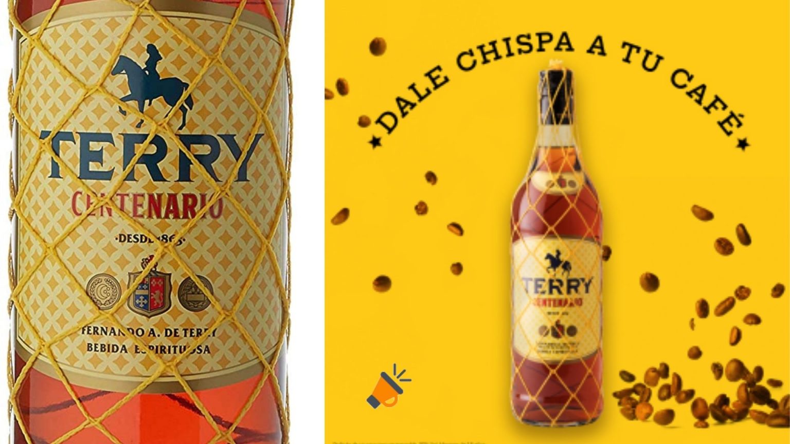 ¡Dale chispa a tu café! Botella de 100ml de Terry Centenario por SOLO 6,88€