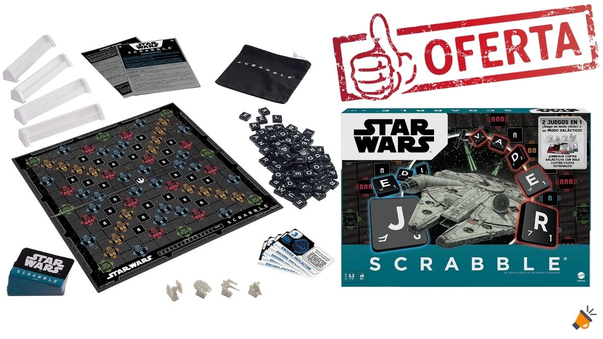 Juego de mesa Scrabble Star Wars por SÓLO 13,34€
