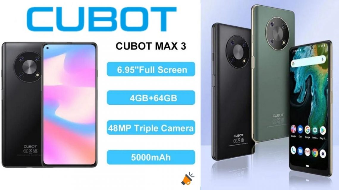 Cubot Max 3 un smartphone de 7" y enorme batería por SOLO 91€