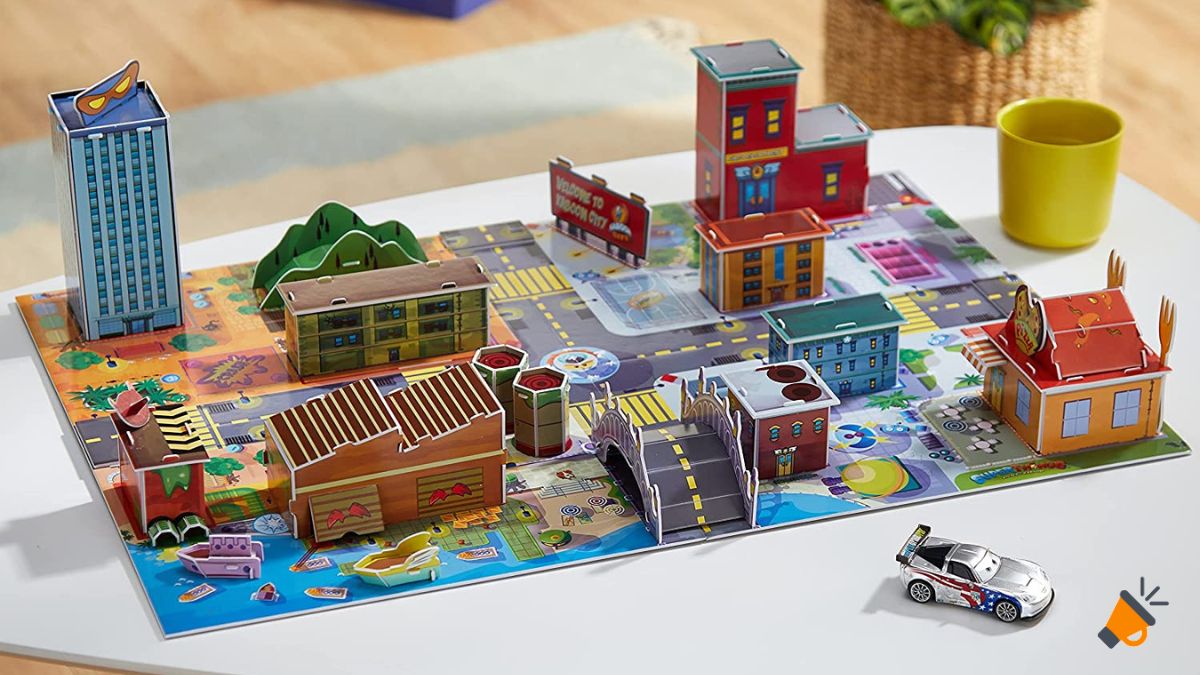 Puzzle 3D SuperThings Kaboom City de 100 piezas por SOLO 13€ (-51%)