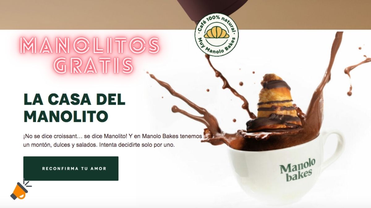 🚨🆓¡SOLO HOY! Manolitos GRATIS para celebrar el Día del Croissant! 🥐🥐 ...