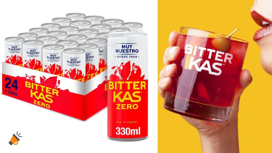 ¡TOP VENTAS! Pack x24 latas Bitter KAS Zero 330 ml por SOLO 17 ...