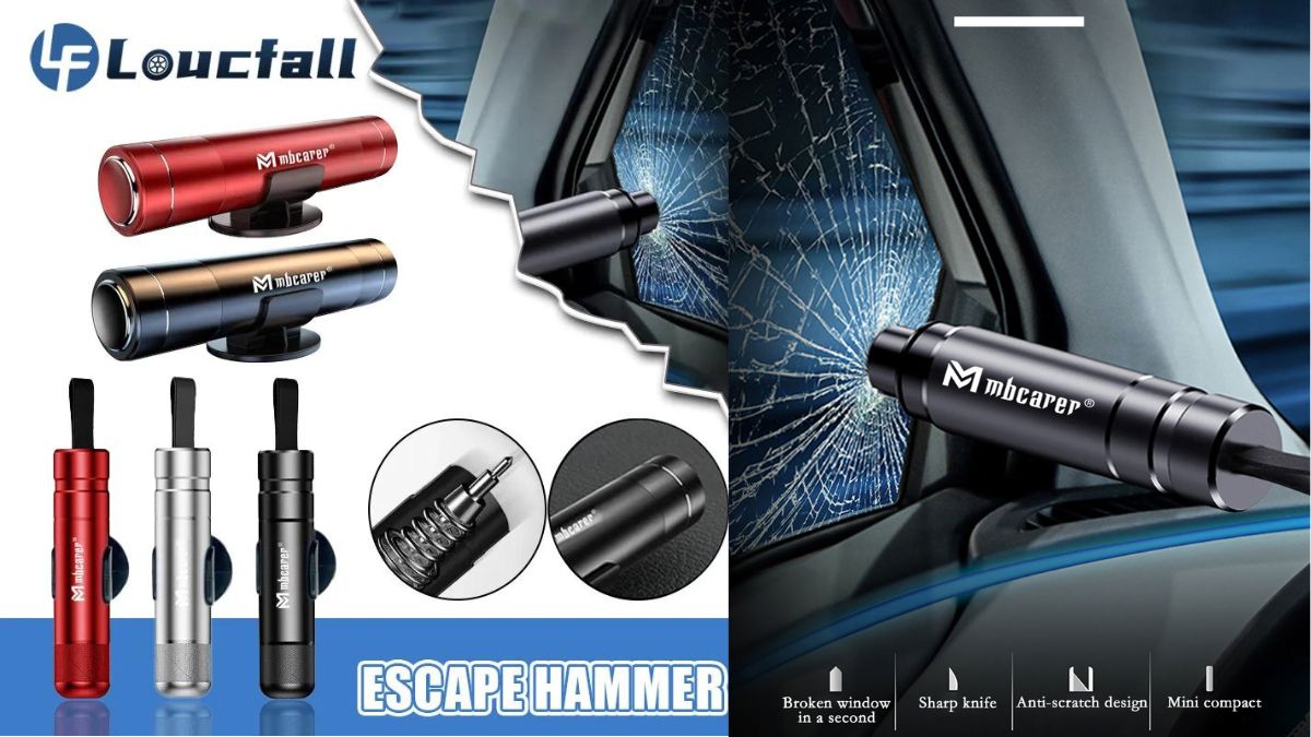 Martillo de emergencia para ventanas de coche por SOLO 4€ – SuperChollos