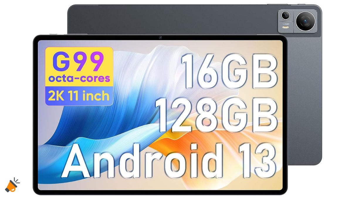 Tablet N-one NPAD X de 11", 16/128GB, Android 13 y gran batería por 158€