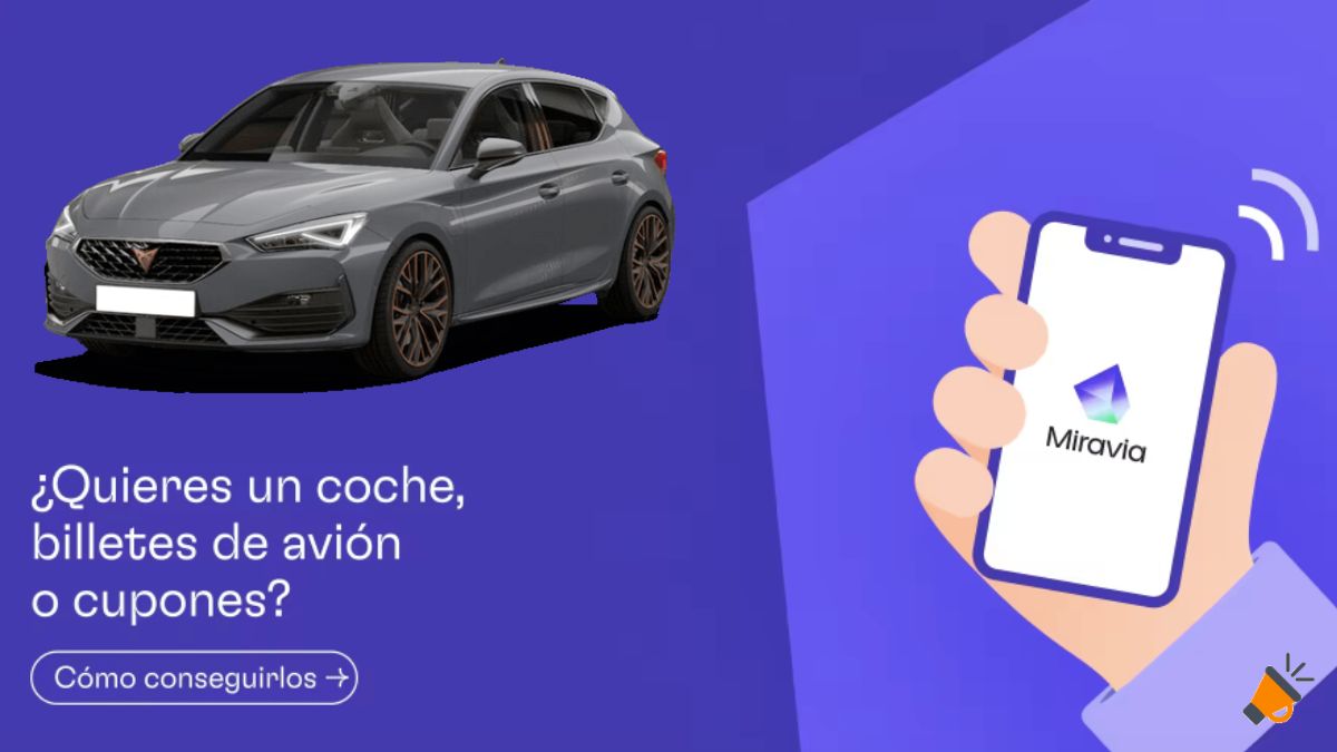 Gana un CUPRA con Miravia GRATIS ¡Y muchos más regalos!