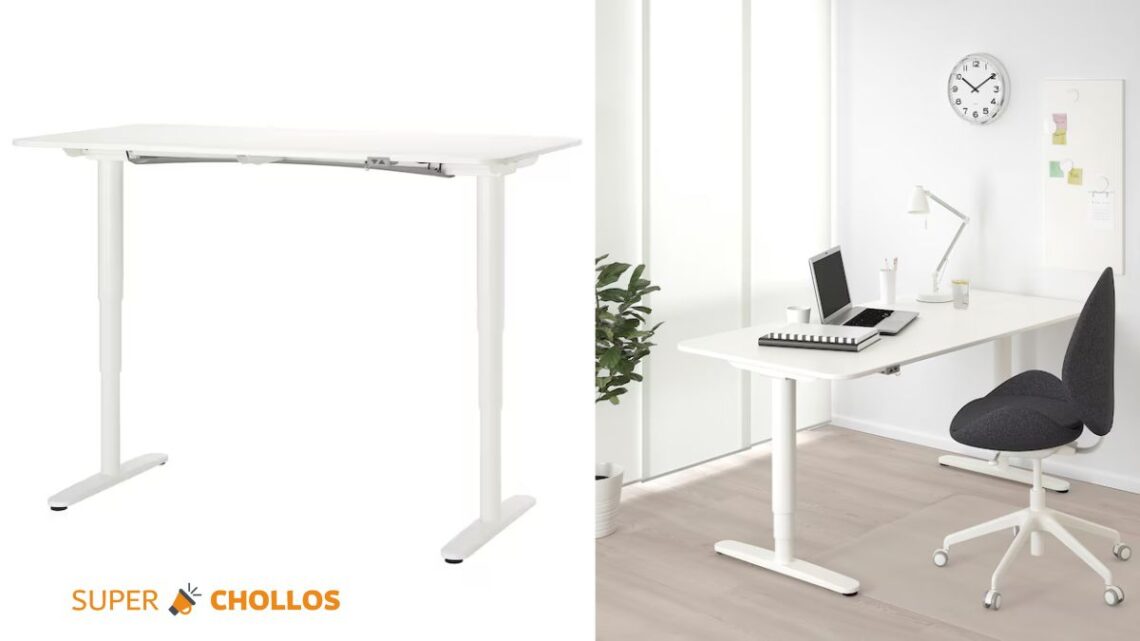 Escritorio elevable 160x80 cm por SOLO 299€ en IKEA